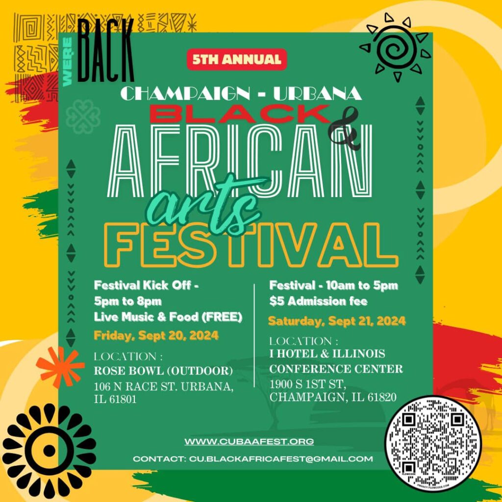 Champaign-Urbana Black & African Arts Festival Kick-Off – African ...
